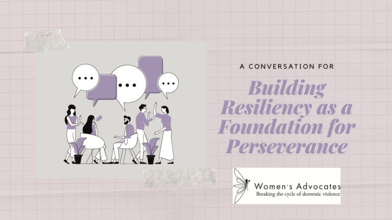 A Conversation for Building Resiliency as a Foundation for Perseverance ...